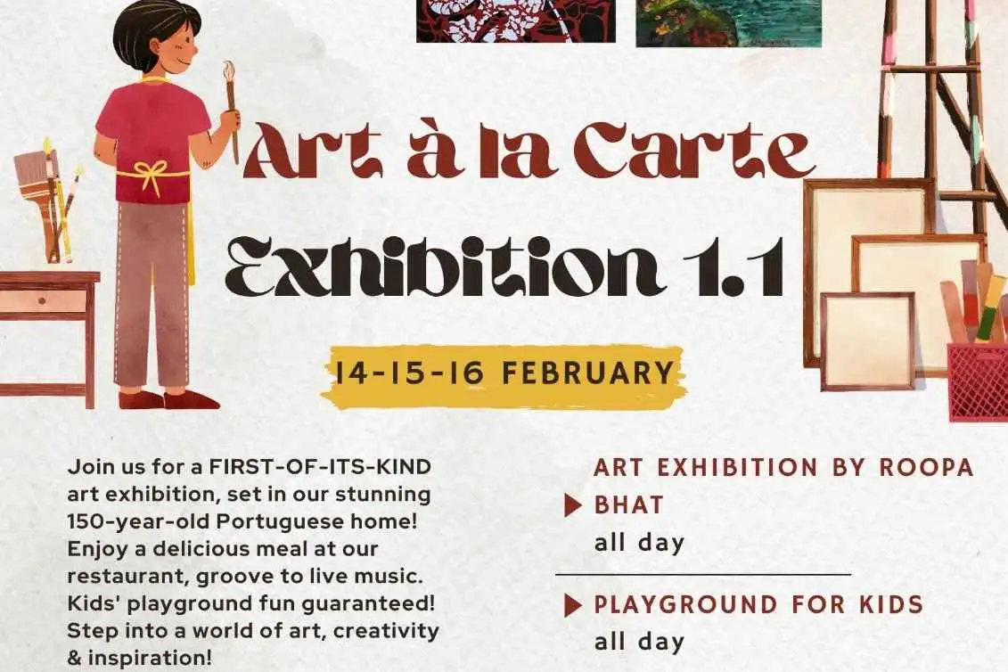 Art A La Carte feat. art by Roopa | Events in Goa