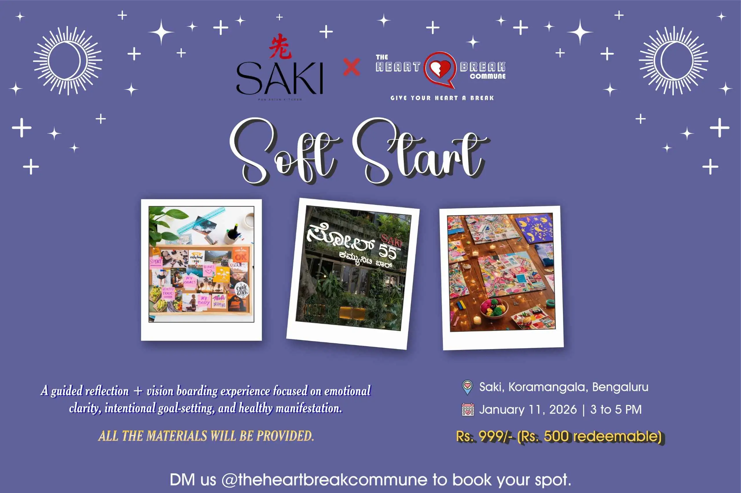 SOFT START | Events in Bengaluru