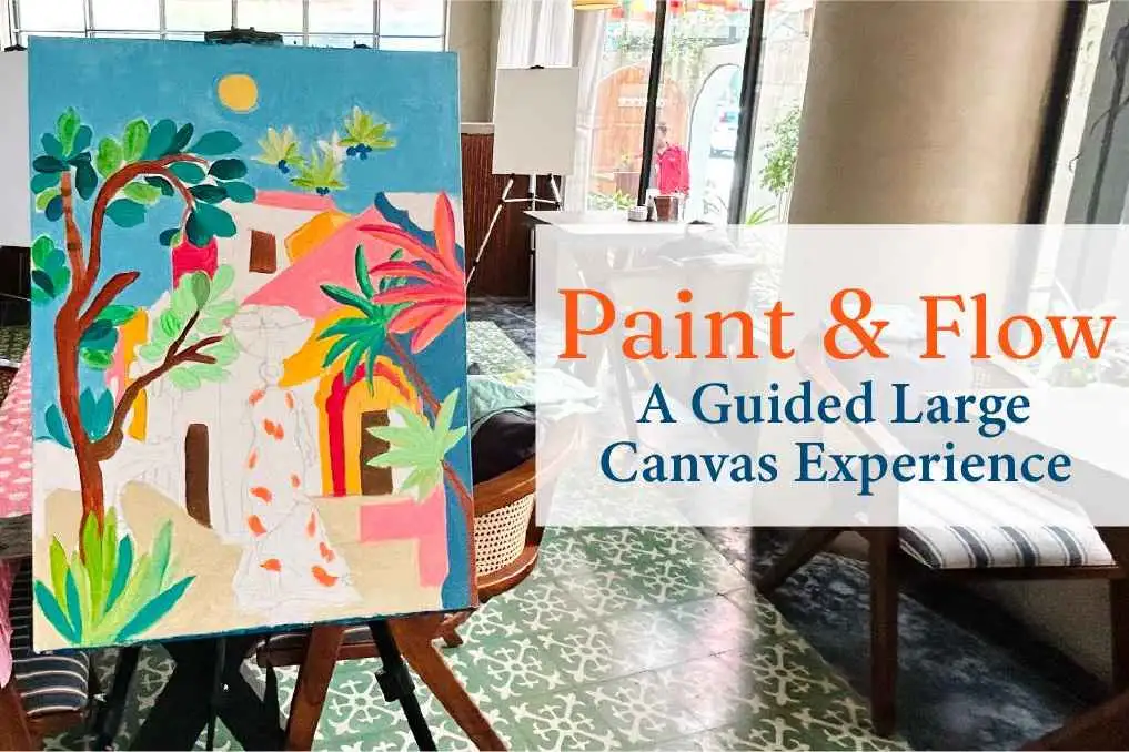 Paint BIG, Dream BOLD! – Large Canvas Painting