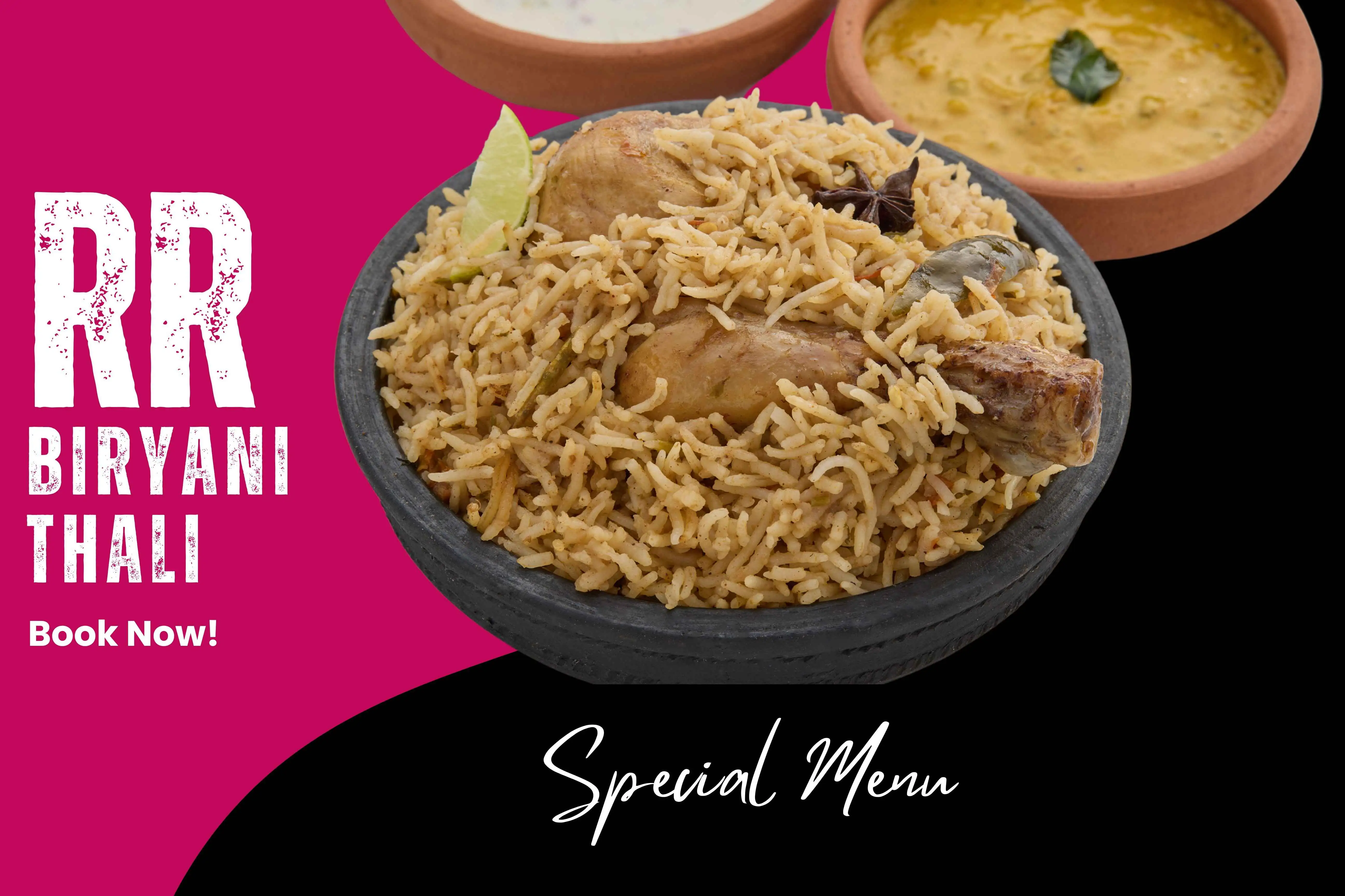 RR Biryani Lunch Thali | Events in Bengaluru